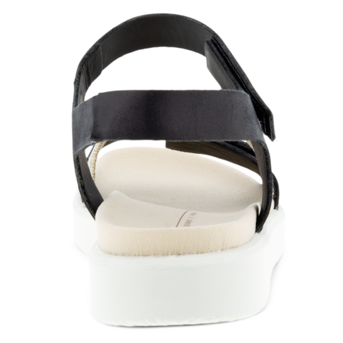 Ecco Flowt Strap Sandal - Black | Comfortable Shoes – Pedestrian Shops