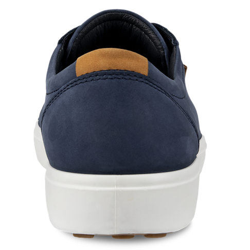 Ecco Soft 7 Sneaker - Marine / Lion | Comfortable Shoes – Pedestrian Shops
