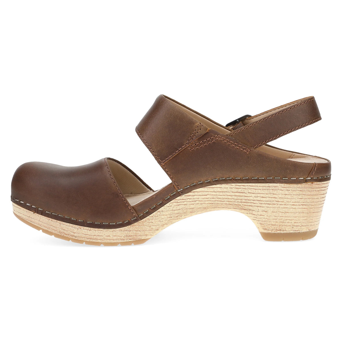 Dansko Lucia Clog - Tan | Comfortable Shoes – Pedestrian Shops