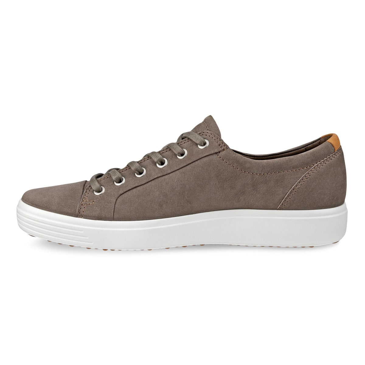Ecco Soft 7 Sneaker - Dark Clay / Lion | Comfortable Shoes – Pedestrian ...