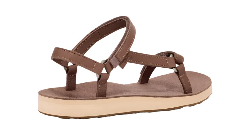 Teva Original Slim Leather Sandal - Acorn | Comfortable Shoes ...