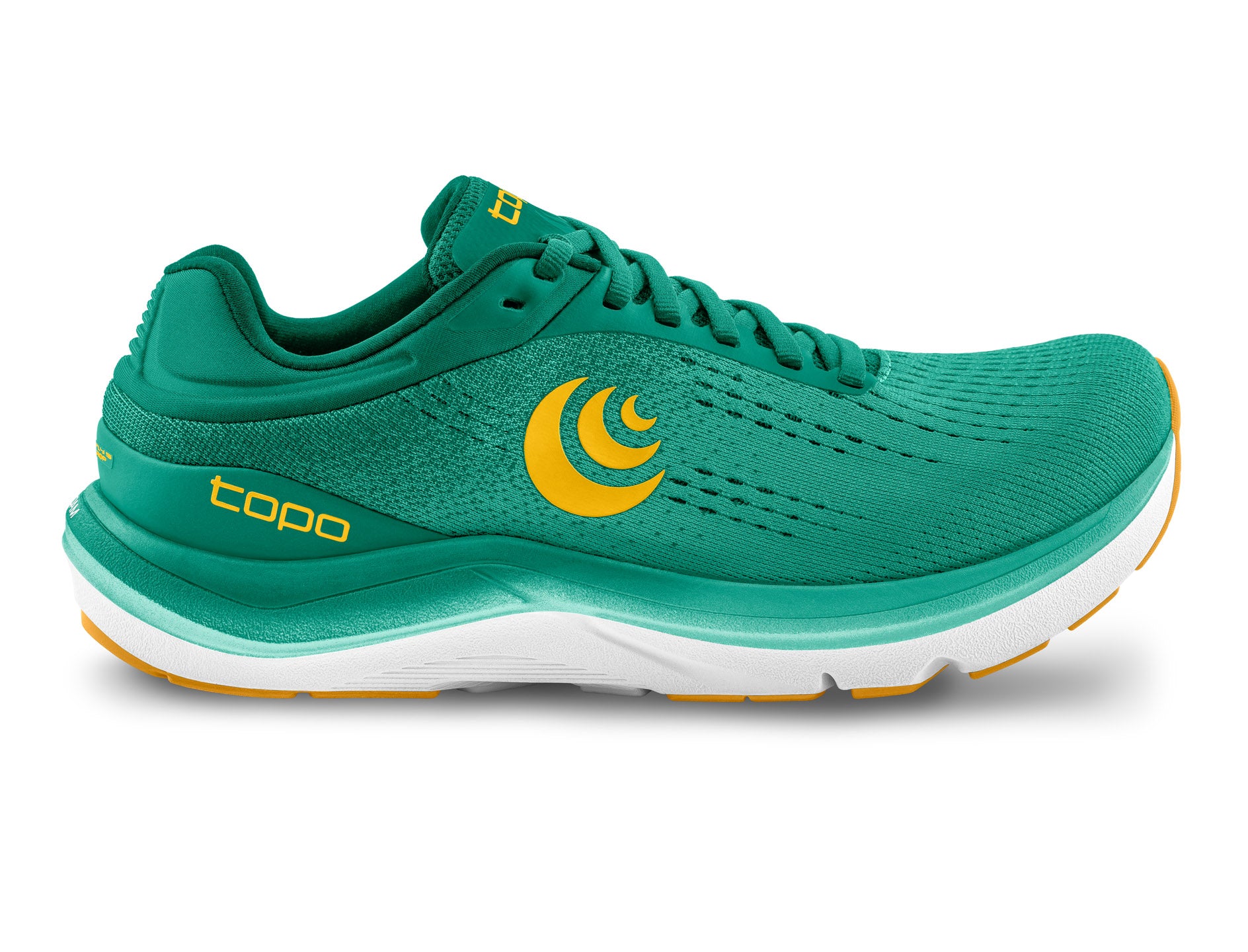 Topo Athletic Magnifly 5 Running Shoe - Teal / Gold | Comfortable Shoes ...
